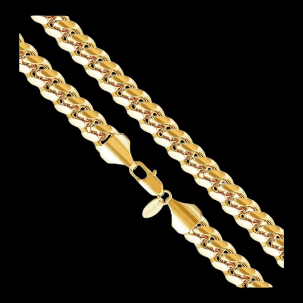 Cadena chapada en oro puro de 24k – Tienda Style HN